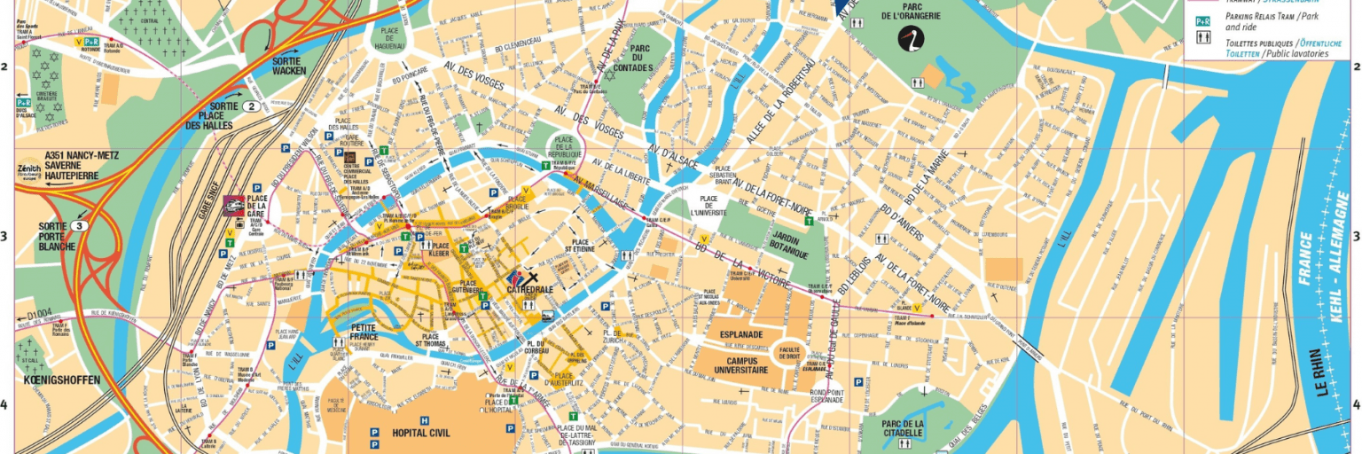 Guide Complet du Plan de la Ville | Explorez Strasbourg (1)